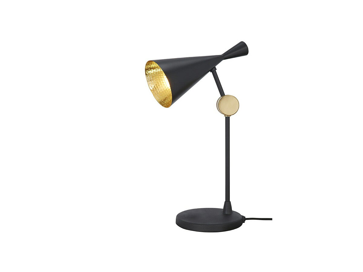 メーカー： Tom Dixon / トム・ディクソン シリーズ名：BEAT（ビート） 内蔵LED：6W内蔵LED サイズ：W190×D300×H540mm 質量：4.4kg 素材：真鍮・塗装仕上げ 照明取付け仕様：コンセント/中間調光スイッ...