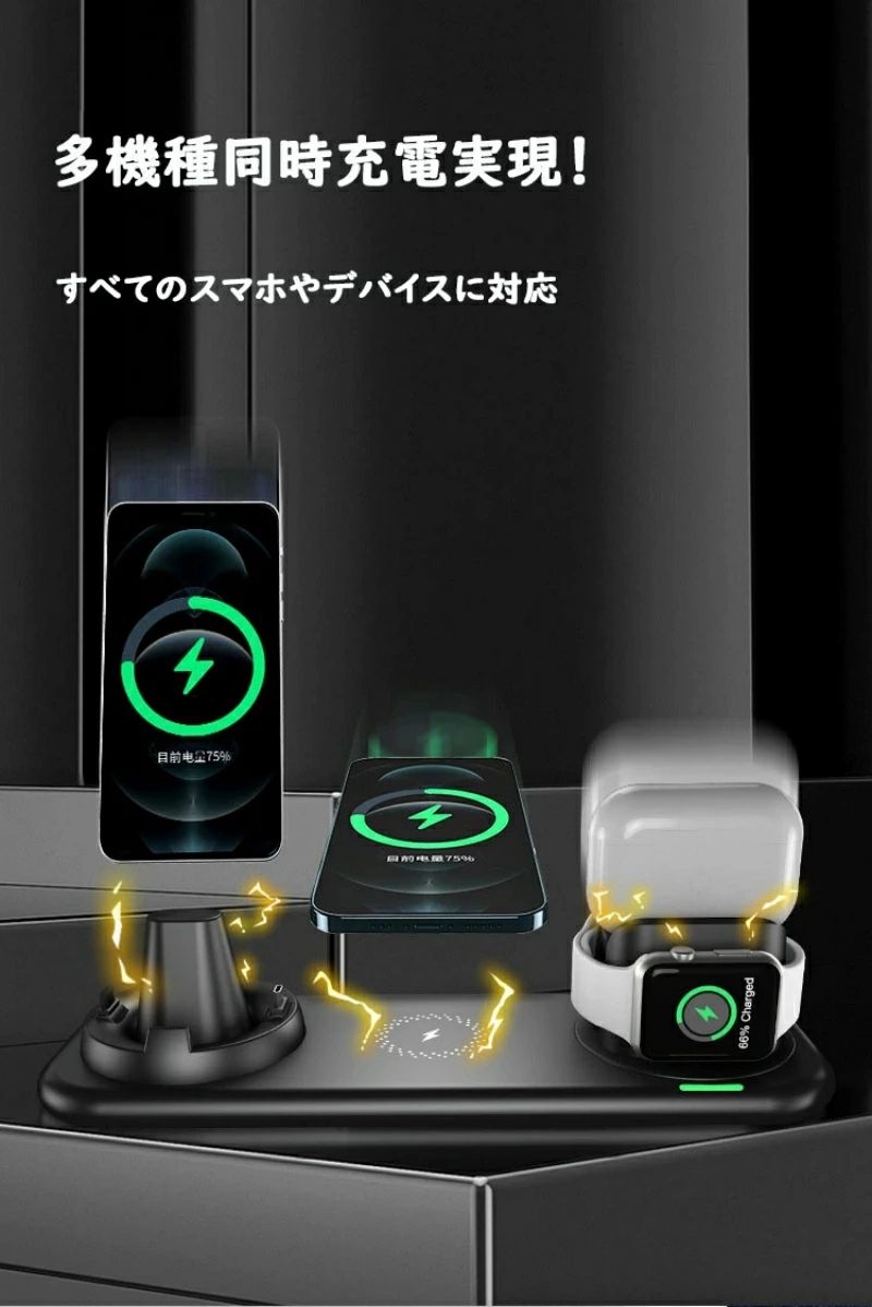 商品概要材質 ・ABS+PP+電子部品カラー ・ブラック/ホワイト/ピンクサイズ ・約230*90*52mm重さ ・約193g充電ケーブル長 ・約110cm内容物 ・商品本体x1、充電ケーブルx1、●※沖縄・離島・一部地域は別途送料を追加さ...