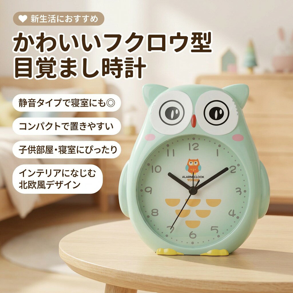 置き時計 クロック 置時計 時計 テーブルクロック コンパクト シンプル 子供部屋 寝室 デスク かわいい おしゃれ 北欧 シンプル デザイン インテリア 雑貨 プレゼント 新生活 ブルーノ ギフト テーブルクロック レトロ 模様替え プレ...