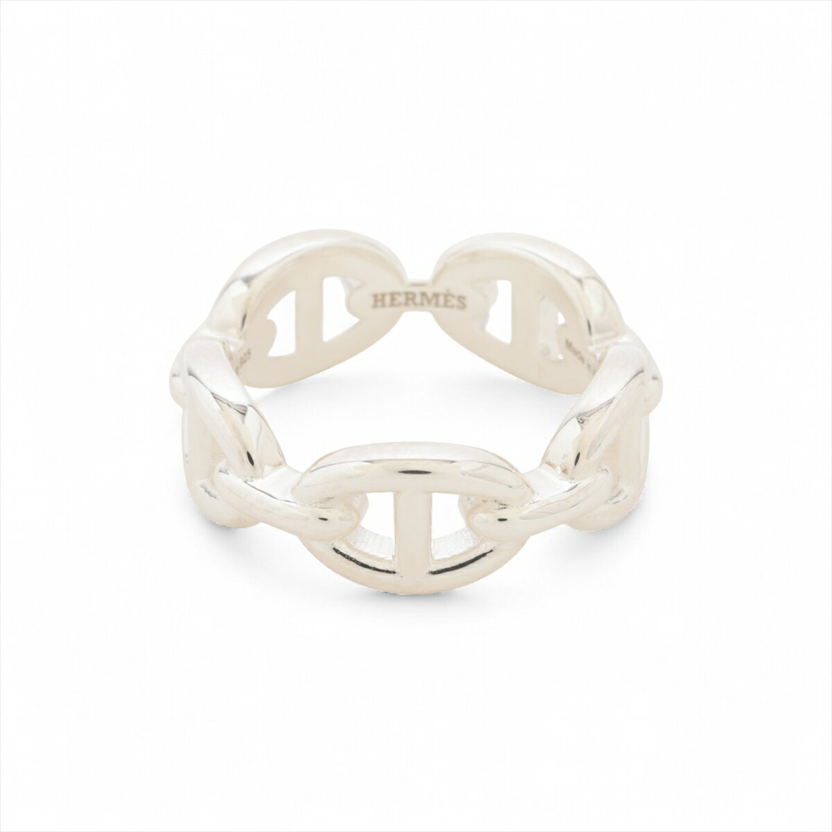 商品番号 A4028511 カテゴリ リング ブランド エルメス 商品ランク A サイズ 表記サイズ：52 号数：12 付属品 箱 カラー シルバー 素材 925 モデル シェーヌダンクル アンシェネ 備考 スレ キズ くすみ 変色といった...