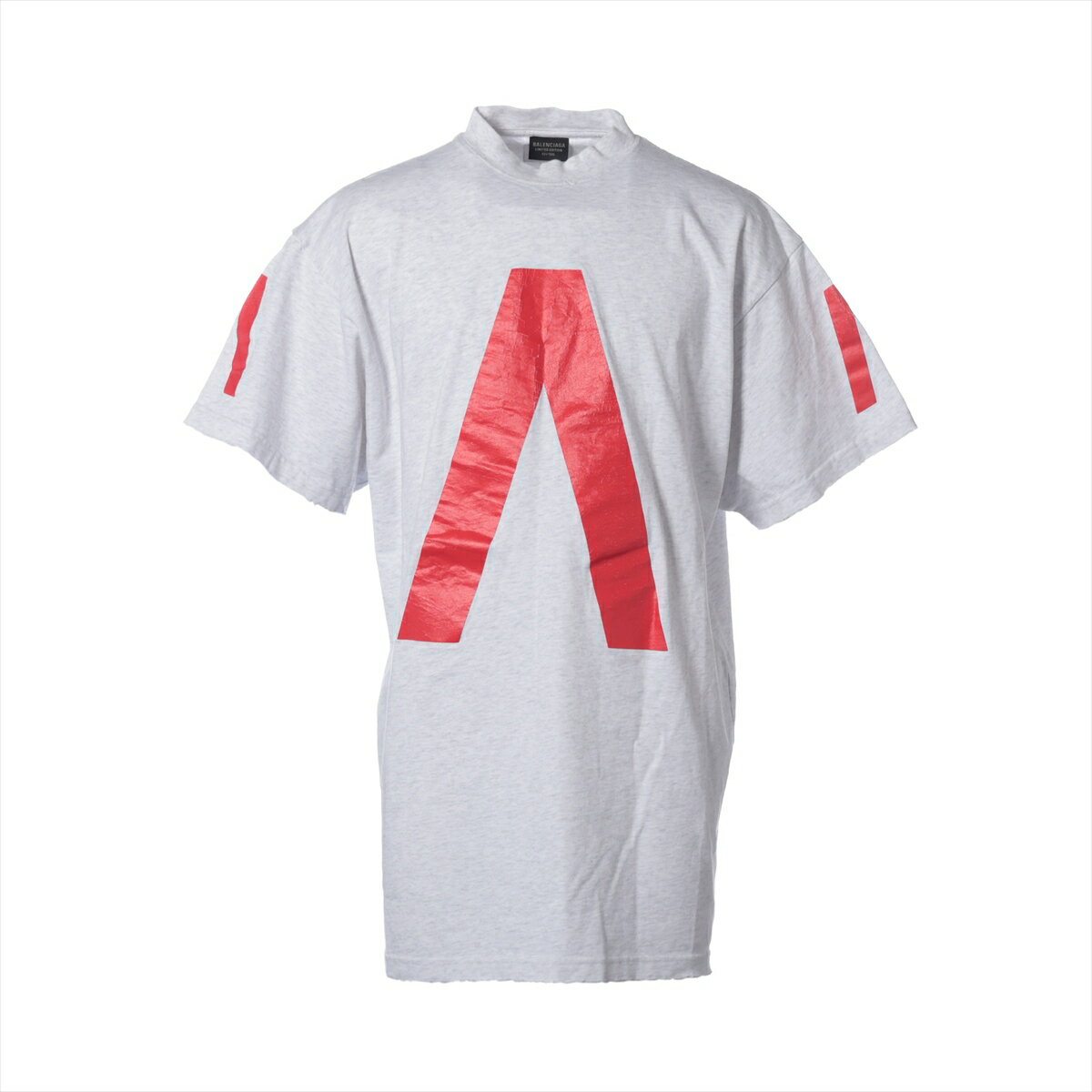 商品番号 A4032875 カテゴリ トップス ブランド バレンシアガ 商品ランク AB サイズ 表記サイズ：2 総丈：約86.0 肩幅：約55.5 身幅：約62.0 袖丈：約22.0 付属品 なし カラー グレー 素材 コットン 備考 軽...