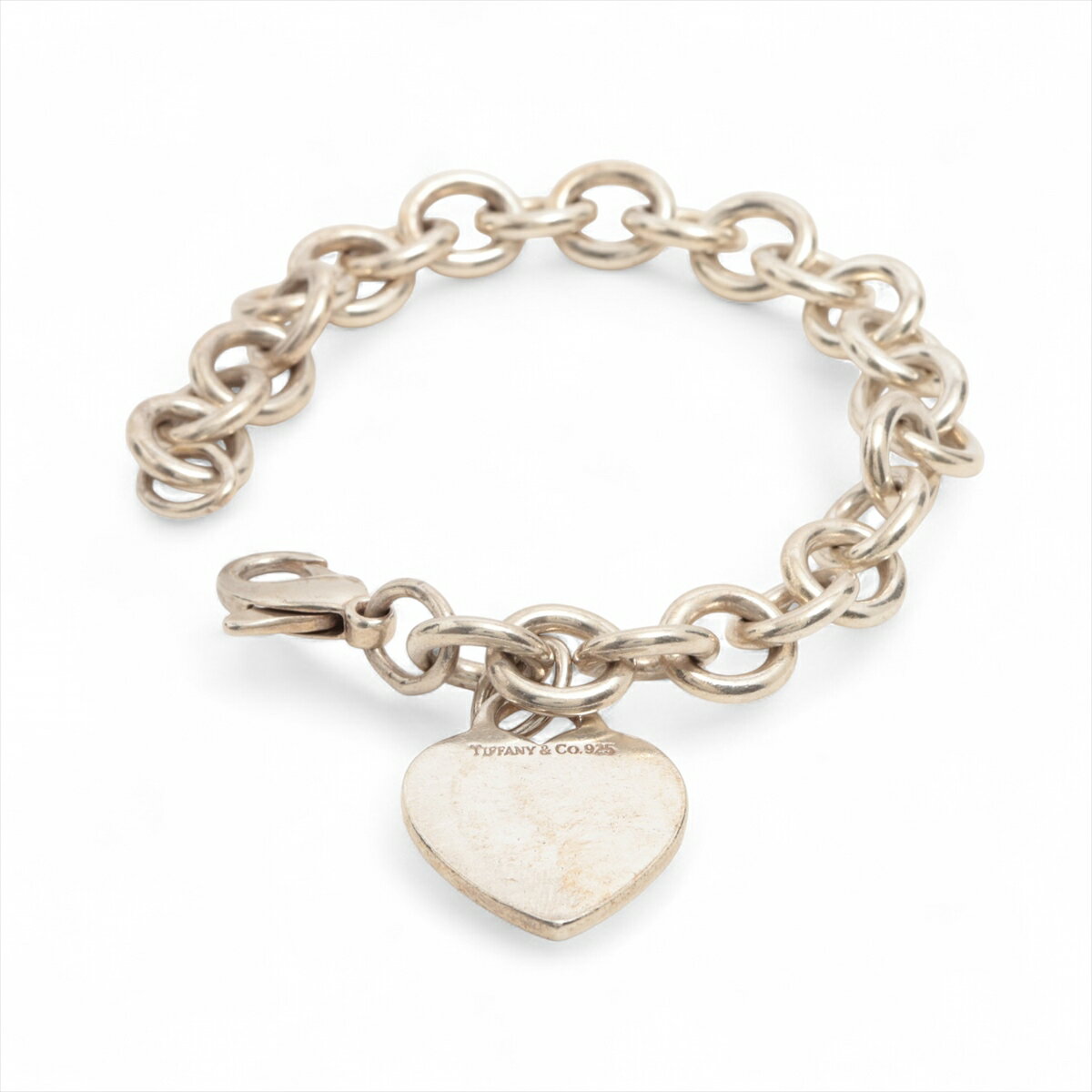 商品番号 A4132102 カテゴリ ブレスレット ブランド ティファニー 商品ランク AB サイズ ブレス長さ：約17 付属品 なし カラー シルバー 素材 925 モデル リターントゥティファニー ハートタグ 備考 キズやくすみなど若干...