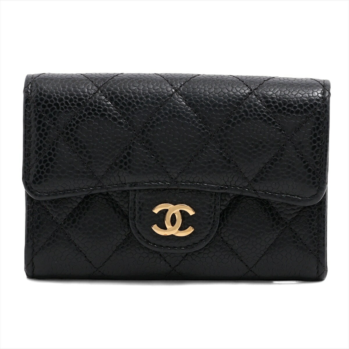 商品番号 A4153502 カテゴリ カードケース ブランド シャネル 商品ランク AB サイズ W約11 x H約7.5 x D約2.5 付属品 ギャランティ カラー ブラック 素材 キャビアスキン 備考 臭い、シワ、剥がれなど使用感ござ...