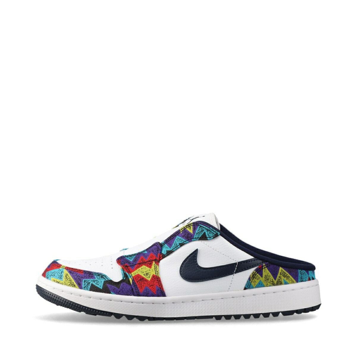 商品番号 A4200636 カテゴリ スリッポン ブランド ナイキ 商品ランク A サイズ 表記サイズ：26.5cm くつ幅:約10.5 ソール高：約4.5 付属品 なし カラー ホワイト×マルチカラー 素材 レザー×ファブリック 備考 少...