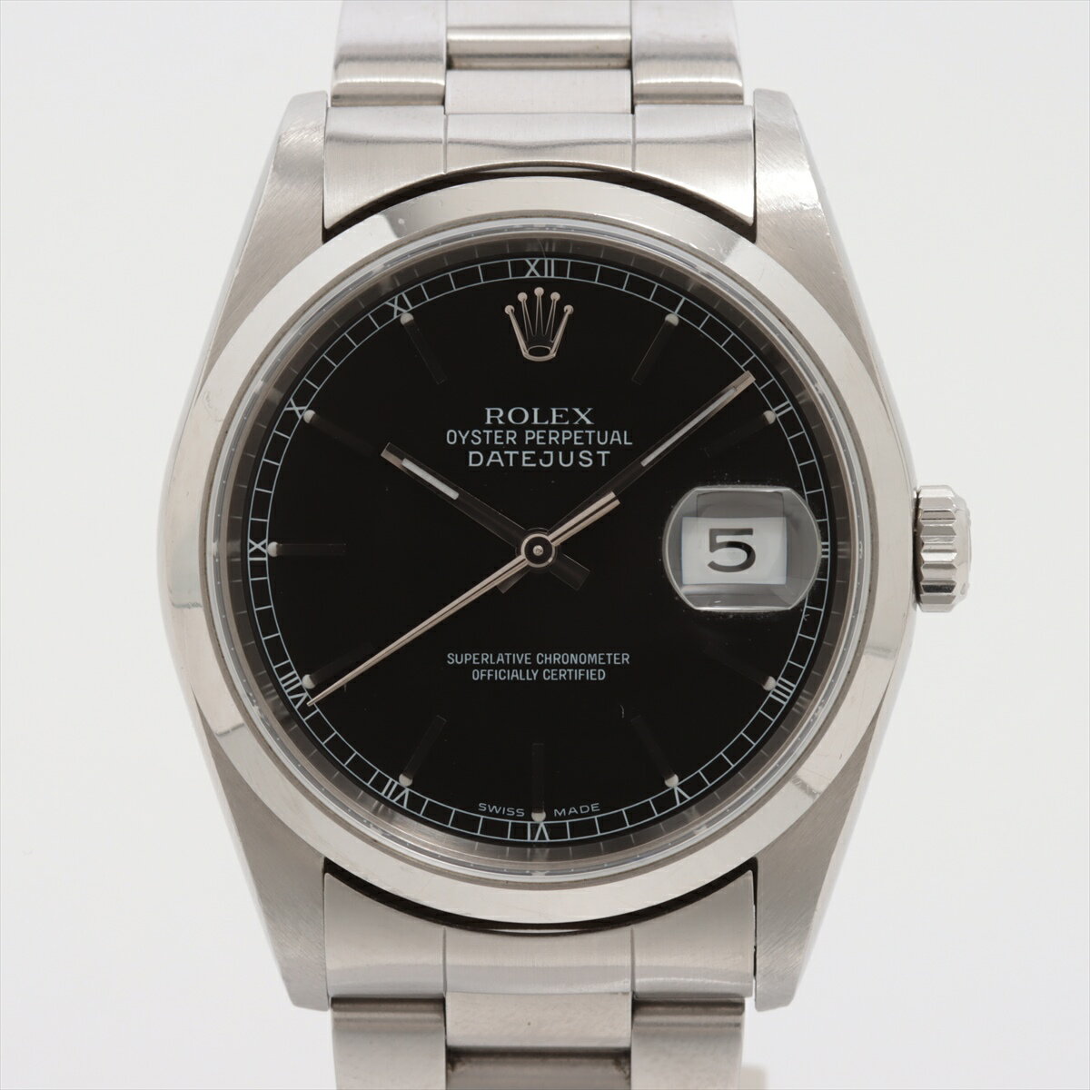 商品番号 A4200902 カテゴリ 腕時計 ブランド ロレックス 商品ランク B サイズ ケース縦：約36 ケース横：約36 腕周り：約16.0 付属品 箱 ギャランティ あまりゴマ 素材 SS モデル デイトジャスト ムーブメント AT...