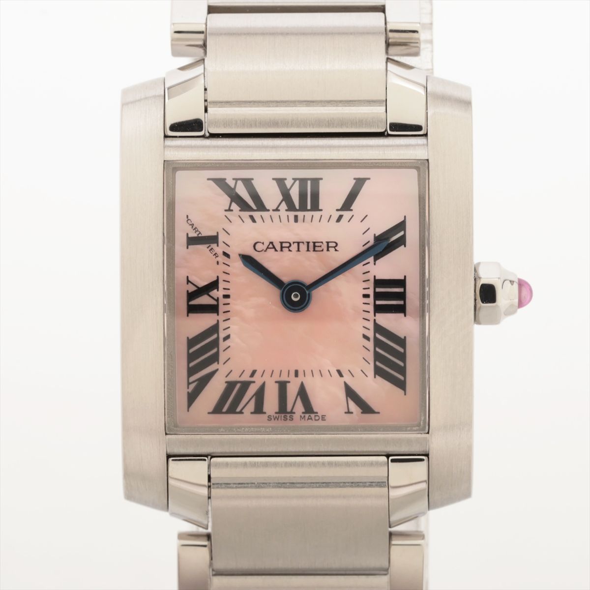 商品番号 A4389067 カテゴリ 腕時計 ブランド カルティエ 商品ランク A サイズ ケース縦：約25.3 ケース横：約20.3 腕周り：約14.5 付属品 なし 素材 SS モデル タンクフランセーズSM ムーブメント QZ 文字盤...