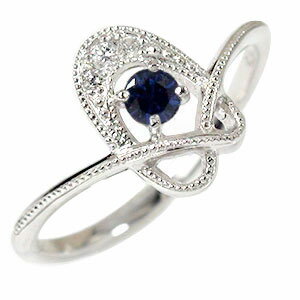 ラッピング対応　　※ケース＆ラッピング 無料サービス ダイヤモンド サファイア 流れ星 リング プラチナ 指輪 ルメート ピンキー 受注生産のため、当工房より商品を発送するまで土日祝日を除く、10日前後お時間をいただいております。※一部商品...