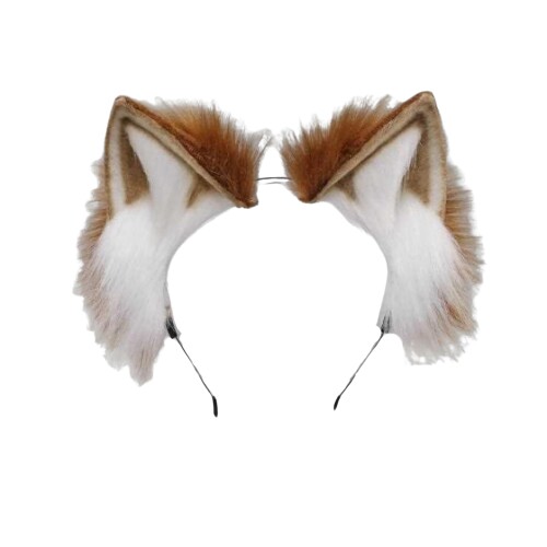 (Rowaica) 猫耳 カチューシャ コスプレ ふわふわ リアル ハロウィン 仮装 ネコ耳 可愛い ヘアアクセサリー パーティー イベント (ブラウン) まるで本物の猫ちゃんのようなふわふわの手触りと細部までこだわったリアルな質感を忠実に...