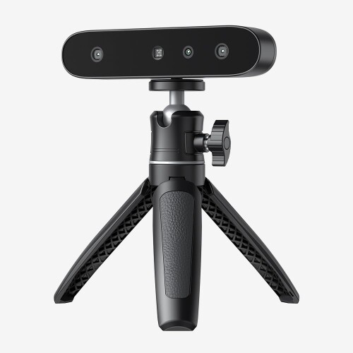 Creality CR-Ferret SE 3Dスキャナー デスクトップ 高速 0.1 mm 高精度 柔軟なスキャン範囲 手ぶれ防止 24 ビット フルカラー スキャン ブラック メタル 非反射オブジェクト用 Mac Windows 手ぶれ...