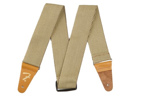 (フェンダー) ストラップ Vintage Strap, Tweed 自由に長さを調整できるので、ほとんどのプレイヤーにフィット(44~49.5インチ) ヴィンテージスタイルの雰囲気が漂うクラシックなツイード素材 レザーで補強された先端部に...