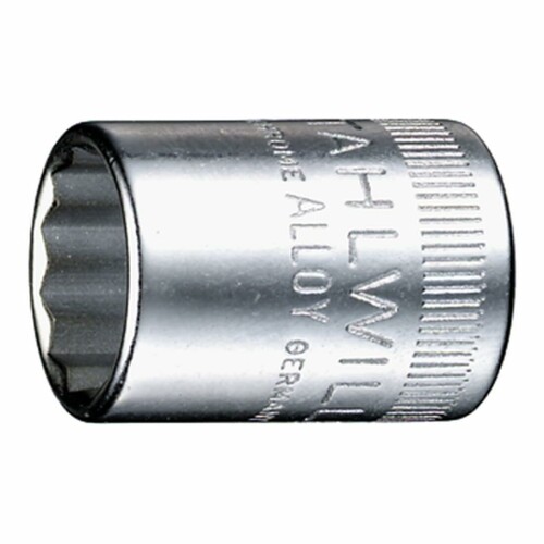スタビレー ソケット 12角 40AD-11/32 差込角:6.35×全長:23mm 1個 差込角(SQ;inch):1/4、サイズ(inch):11/32、全長(L;mm):23、ソケット部外径(d1;mm):12.7、差し込み部外径(d...