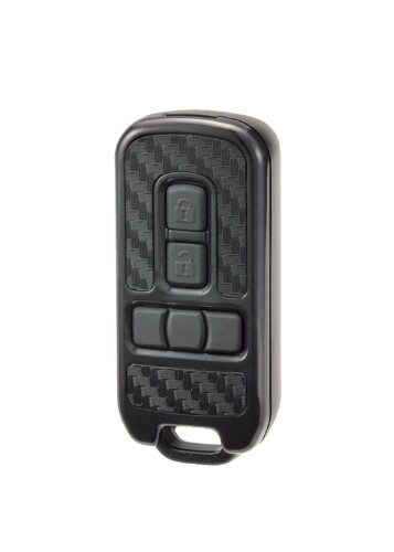 カーメイト(CARMATE) 車用 キーケース ホンダ B ソリッド カーボン調 Nボックス Nワン Nバン DZ245 ホンダ純正リモコンキー(スマートキー)専用キーカバー 高級感のあるカーボン調のデザインをあしらったキーカバー ケースに...