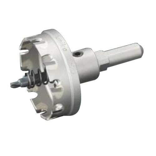 ユニカ(unika) 超硬ホールソー メタコア(MCSタイプ) MCS-85 適合素材:薄鉄板、ステンレス板(3mm以下)、ホーロー引き鋼板、アルミ板(2mm以下)、FRP板、塩ビ板、樹脂板等 適合電動機:電気ドリル/振動ドリル(回転モード...