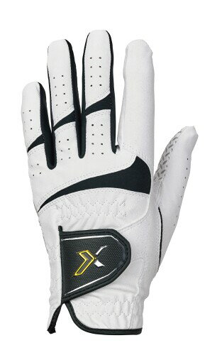 DUNLOP(ダンロップ) ゴルフ グローブ(手袋) メンズ XXIO ゼクシオ GGG-X018 ホワイト 24cm ゴルフグローブ 合成皮革 シリコンプリント 色:ホワイト サイズ:24 ブランド:ダンロップ(DUNLOP) ギュッと効...