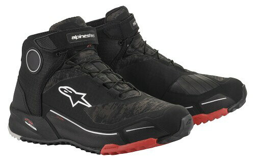 alpinestars(アルパインスターズ)バイクシューズ BLACK CAMO RED US 9/26.5cm CR-X DRYSTAR RIDINGシューズ 261 1820 US 9/26.5cm 梱包サイズ:38.8 x 27.2 ...