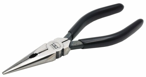 タミヤ クラフトツールシリーズ No.2 ラジオペンチ プラモデル用工具 74002 クラフトツールシリーズ パーツをつかんだり、金属線の曲げ加工などに便利に使える 工夫が凝らされた刃の形で、切り口が平らに仕上がるのもポイント 材質はハイカ...