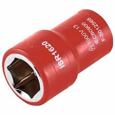 TRUSCO(トラスコ) 絶縁ソケット(6角) 差込角6.35 対辺12mm TZ2-12S クロムバナジウム鋼 ボックス内部は絶縁ではありません。 1000V絶縁仕様です。 IEC60900規格品です。 安全を目視で確認できるセーフティー...