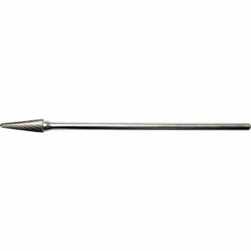 NRS 超硬バー 軸径6(mm)テーパーSカット TCBT46001XL 切削からバリ取りまで、各種金属加工に幅広くご使用いただけます。 用途に合わせて、刃形・カット形状などを多彩なラインナップよりお選び頂けます。 形状:テーパー(シングル...