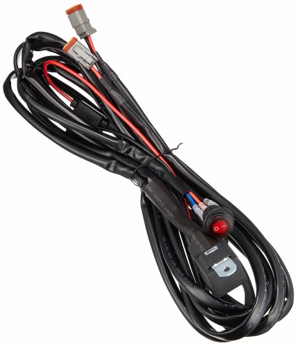 IPF フォグランプ ハーネス WF-1DT 内容:スイッチ、リレー、ハーネス一式 仕様:12V/24V兼用(24V使用時は24V用別売りリレーが必要:品番WA-18)MAX120W DT-6 防水コネクター専用 ランプ2個用 900XLS...