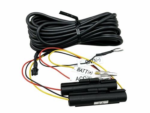 セルスター(CELLSTAR) ドライブレコーダー オプション GDO-53 常時電源コード 3極DCプラグ 12V/24V 2A 5.0m エンジンのオンオフ(ACC信号)に連動して、セルスター製ドライブレコーダー(3極DC入力)の駐車監...