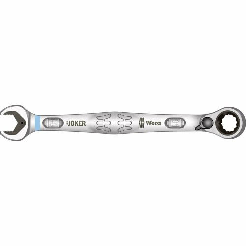 Wera(ヴェラ) コンビネーションラチェットレンチ 11mm 020066 対辺寸法(mm):11 厚み(mm)スパナ:6.3 厚み(mm)めがね:7.5 全長(mm):165 〈br〉スパナ部分の特殊なプレート構造により、ナットやボルト...