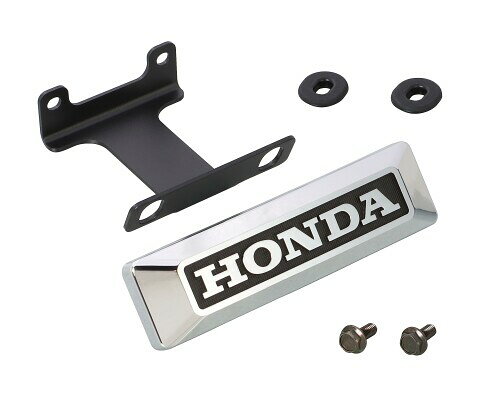 キタコ(KITACO) フロントエンブレムキット CT125ハンターカブ(JA55/JA65) 799-1470000 適合車種 CT125ハンターカブ:JA55全車種/JA65全車種 ボルトオン ホンダエンブレム付属 ステー:スチール製ブ...
