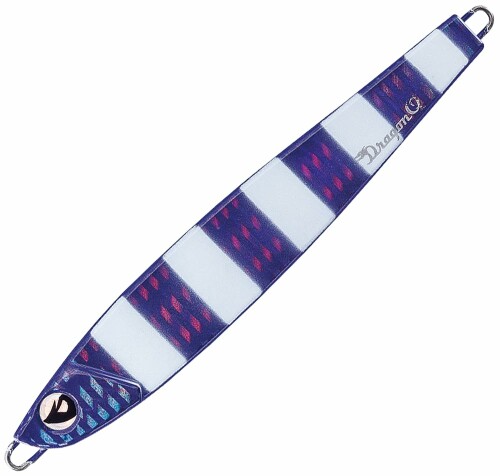 バレーヒル(ValleyHill) エギ ドラゴンQ メタルフラット165g #8パープル/ゼブラグロー 43709 weight(g):165 length(mm):130 ワンピッチ ■ハーフピッチショートジャークでテンポよく、広範囲に...