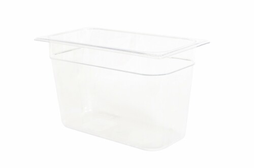 ラバーメイド(Rubbermaid) フードパン コールドパン クリア 119P08 間口×奥行×高さ(mm):175×325×203 容量(L):7.0 耐熱温度([度]):-20~100 カラー:クリア 【用途】 ■食材保管 ■調理補助...