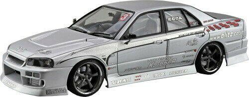 青島文化教材社 1/24 ザ・チューンドカーシリーズ No.20 ニッサン URAS 2002 D1Specレプリカ ER34 スカイライン '01 プラモデル (自動車) 組み立て塗装が必要なプラモデル。別途、接着剤や工具、塗料等が必要。...