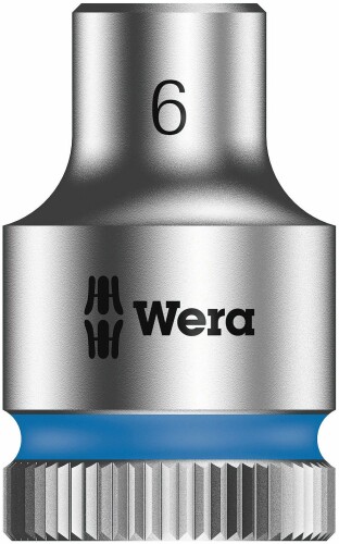 Wera(ヴェラ) サイクロップラチェット用ソケット 3/8 6.0mm 003551 サイクロップラチェット3/8用ソケット クロムメッキ仕上げ 「Take it easy」ツールファインダーにより、必要なツールを素早く簡単に識別できます...