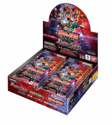 バンダイ(BANDAI) バトルスピリッツ コラボブースター 仮面ライダー 運命の戦線 (BOX)16パック入り (C)BNP/BANDAI (C) 2025 石森プロ・テレビ朝日・ADK EM・東映 (C)石森プロ・東映 1BOX:16パ...
