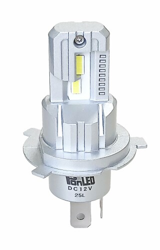 M&Hマツシマ LEDヘッドライトバルブ PonLED DC(ポンレッドデーシー) H4/HS1型 DC12V専用 車検対応 取付簡単 ポン付けタイプ PD163A 取付簡単　ラクラク速攻ポン付けタイプ 純正電球比　1/3以下の消費電力(消...