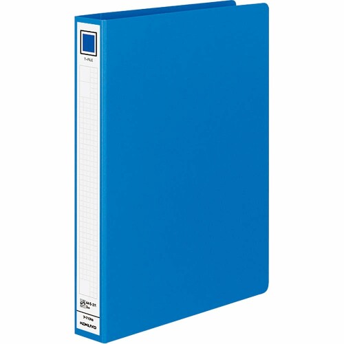 コクヨ ファイル Tファイル 色厚板紙 A4 300枚収容 2穴 青 フ-710NB ブランド:コクヨ(KOKUYO) 製品型番:フ-710NB 色:青 穴数:2 用紙サイズ:A4 とじ枚数:300 製品サイズ:30.71 x 4.6 x ...