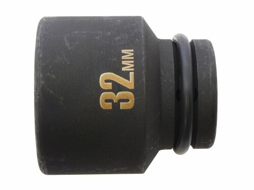 パオック(PAOCK) SSPOWER(エスエスパワー) 薄口インパクトレンチソケット ショート IMS-32S 32mm 差込角:12.7mm 原産国:台湾 差込角(mm):12.7(1/2inch) 耐トルク(N・m):1138 全長(...