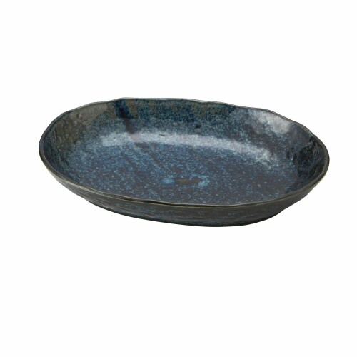 TAMAKI カレー皿 藍 直径23×奥行16.5×高さ3.5cm 電子レンジ・食洗機対応 日本製 T-918814 商品サイズ: 23×16.5×3.5cm 素材:陶器 原産国:日本 備考:食器洗浄機対応・電子レンジ対応(1000W) カ...