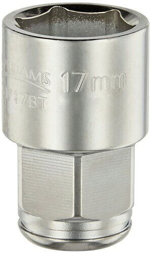 3/8" DRIVE BOLT THRU SOCKETS, 6 POINT (31717BT) 3/8"ドライブ 貫通ソケット 6角 17mm JHW31717BT US品番:31717BT 規格:6角 17mm 差込角:3/8" 全長:1...