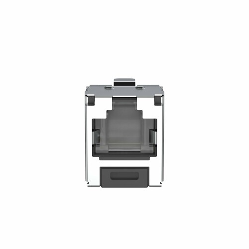 パンドウイット カテゴリ6A RJ45モジュラージャック シールド TGタイプ CJSH6X88TGY CJSH6X88TGY 種類:CAT6A/シールド 色:シルバー 適合ケーブル:AWG22-26単線及びより線 幅(mm):18.77 ...