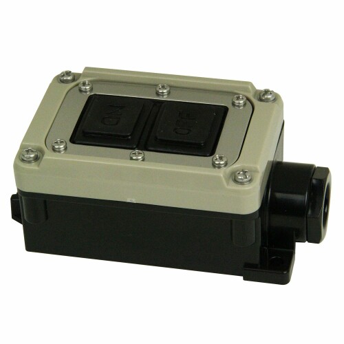 春日電機 操作用押ボタン開閉器 強力防雨形 WBST222 ボタン文字:ON、OFF長さ(mm):60 幅(mm):120高さ(mm):47.5 長さx幅x高さ(mm):60x120x48定格:AC250V-5A、AC500V-1A 定格:...