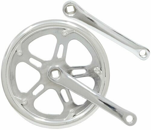 ジーアールケー(GRK） Wガードギヤクランクセット 48T CP（170mm）歯厚：1/2″×3/32″ メーカー GRK サイズ 歯厚:1/2″×3/32″ 歯数:48T クランク長:165mm / 170mm 特徴 ・ダブルガード付き...