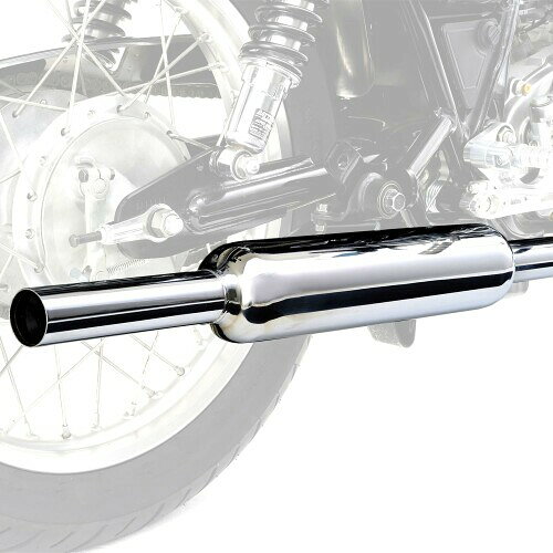 デイトナ(Daytona) SR400(10-17) FIモデル専用 マフラー スリップオン スリップオンキャブトンタイプマフラー クロームメッキ 92255 【用途】JMCA認定、車検対応SR用スリップオン キャブトンタイプマフラー 【適...