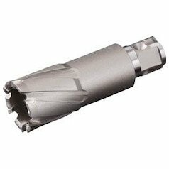 ユニカ メタコアマックス50 ワンタッチタイプ 61.0mm MX5061.0 ワンタッチ式の磁気ボール盤に直接取り付け可能です。3枚組刃、特殊超硬チップで、軽い切れ味、長寿命を実現しています。50mm厚鋼板も高精度スピード穿孔可能です。 ...