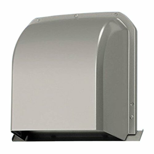 Panasonic (パナソニック) パイプフード 深形・ステンレス製・ガラリ FY-MFX043 用途:建物全体 デザイン一新! コンパクトなスッキリデザイン。排気や雨だれによる壁面の汚れ防止と雨水の浸入を大幅に軽減しました 材質:ステン...