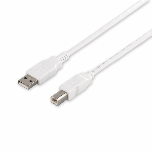 バッファロー USB2.0ケーブル 2.0m ホワイト BSUAB220WH USB2.0対応のUSBケーブル(A to B) 480Mbpsの高速伝送対応 特定有害物質使用制限指令「RoHS指令」に準拠 対応機種:USB(Aタイプ)を持つ...