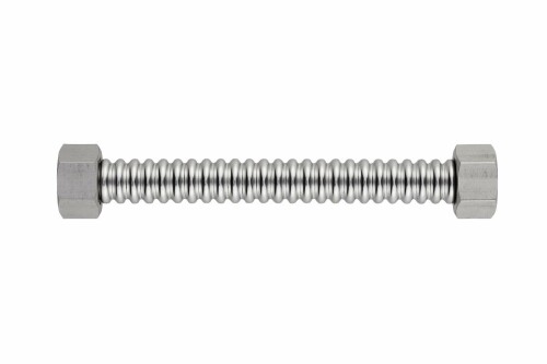 SANEI(旧社名:三栄水栓製作所) SUSナット付フレキチューブ T157-13X600-A SUS304ナット付きのフレキ。呼び13、長さ600mm。 商品紹介 ナットのネジサイズ:G1/2 パイプの山径:16mm。 最高使用温度:80...