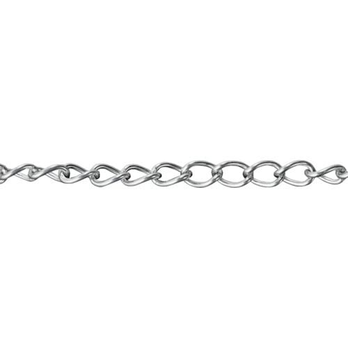 TRUSCO(トラスコ) ステンレス304マンテルチェーン 1.6MM×5M TSS16N-5M 全長(m):5全長(mm):5000 使用荷重(kN):0.07線径d(mm):1.6 内長P(mm):5.5内幅W(mm):2.8 チェーン...