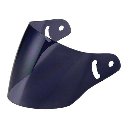 リード工業(LEAD) バイク用ヘルメットシールド X-AIR RAZZO 2 / RAZZO 3 / RAZZO STRADA (ラッツォ ストラーダ) / RAZZO V (ラッツォ 5)用 ダークスモーク UVカット加工 高強度シール...