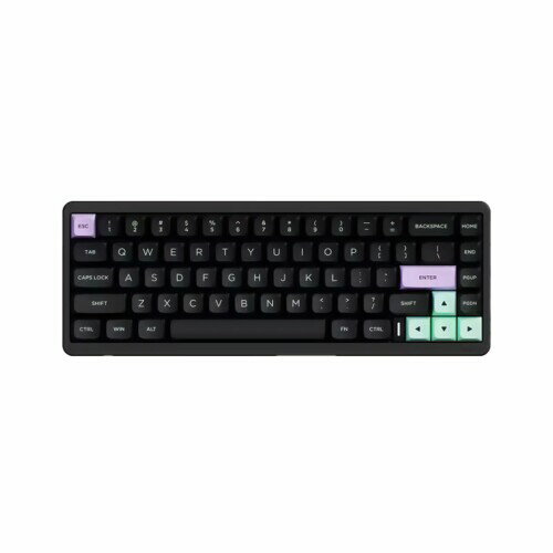 AESCO A67 ブラック ラピッドトリガーキーボードポーリングレート 8000Hz / 有線・無線対応 ?有線・無線対応 ?ポーリングレート 8000 Hz 対応(有線 8K / 無線 4K) ?RT : 0.01mm 設定可能 ?ガス...