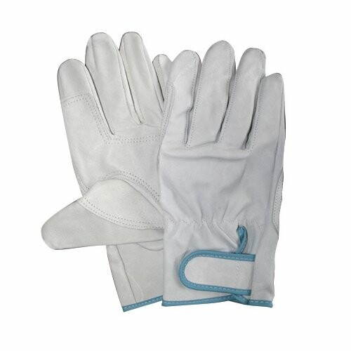 ユニワールド 豚本革手袋（袖口マジックタイプ） 革手工房 豚クレスト 当付マジック L KS330-L 上級豚クレスト革を使用しています。ヘビーユーザー様向けの豚クレスト当て付マジック手袋です。 ■上級豚クレスト革を使用しています。 ■ヘビ...
