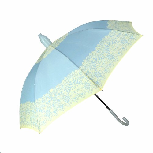 サントス エコッパ レディス レース 親骨60cm 先端部分がスライドしてパット傘カバーに! 使い捨てビニールを使わないECO生活。電車内やお買い物、車の中でも濡れずに安心 素材:ポリエステル100% 原産国:中国 親骨サイズ:60cm 開...