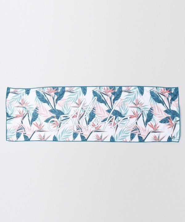 Jessica Miyukiクールタオル(green) クールタオル・夏のレジャーにピッタリ 翌日発送可能(土日祝・定休日省く)ロサンゼルスを拠点に活動しているサーフアーティスト「Jessica Miyuki (ジェシカ・ミユキ)」のアート...